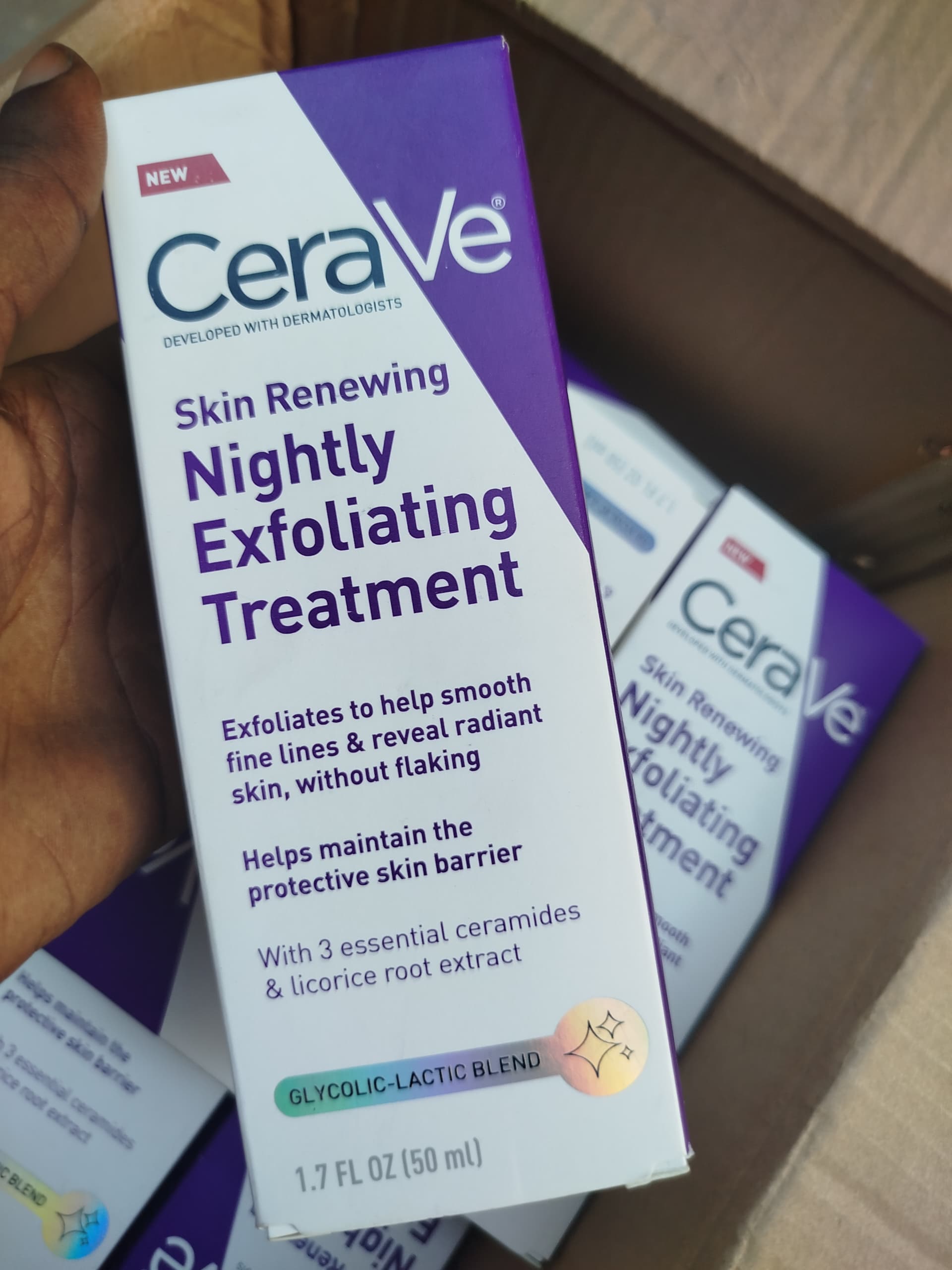 CERAVE SKIN RENEWING NIGHTLY EXFOLIATING TREATMENT – Deseniam Store