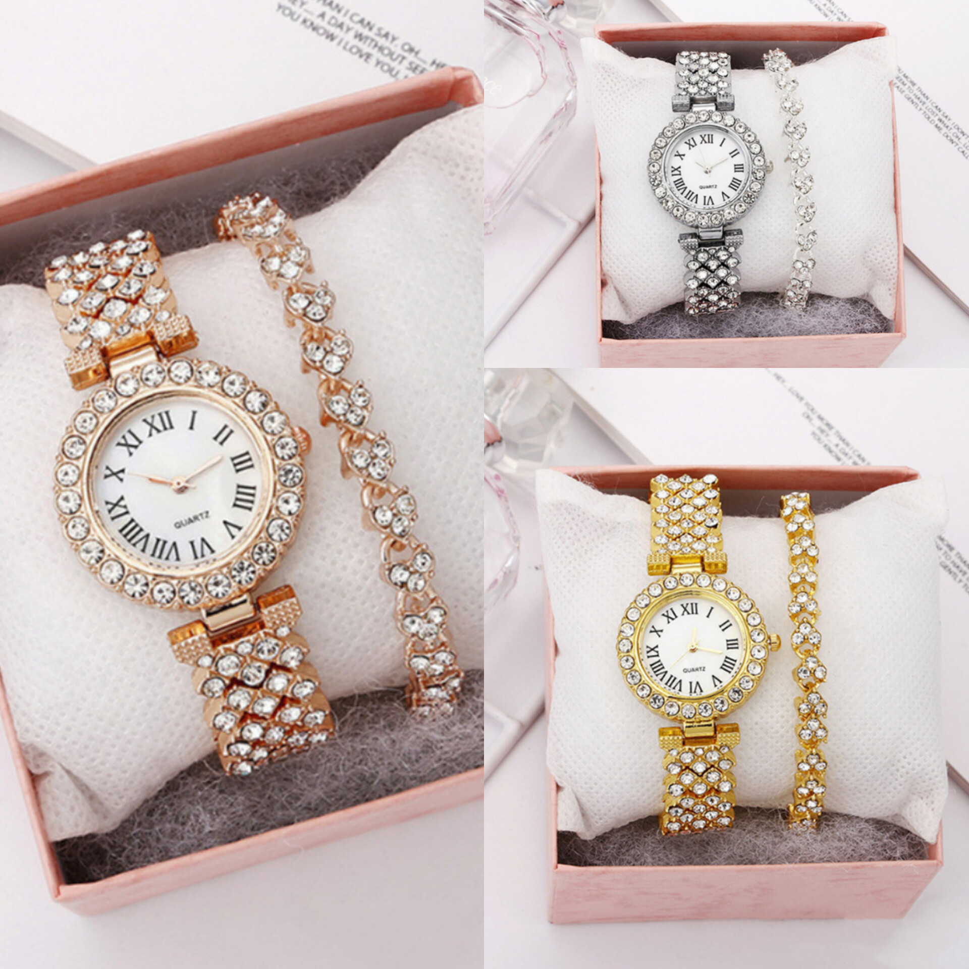 2 IN 1 JULLY WATCH SET WITHOUT BOX – Deseniam Store