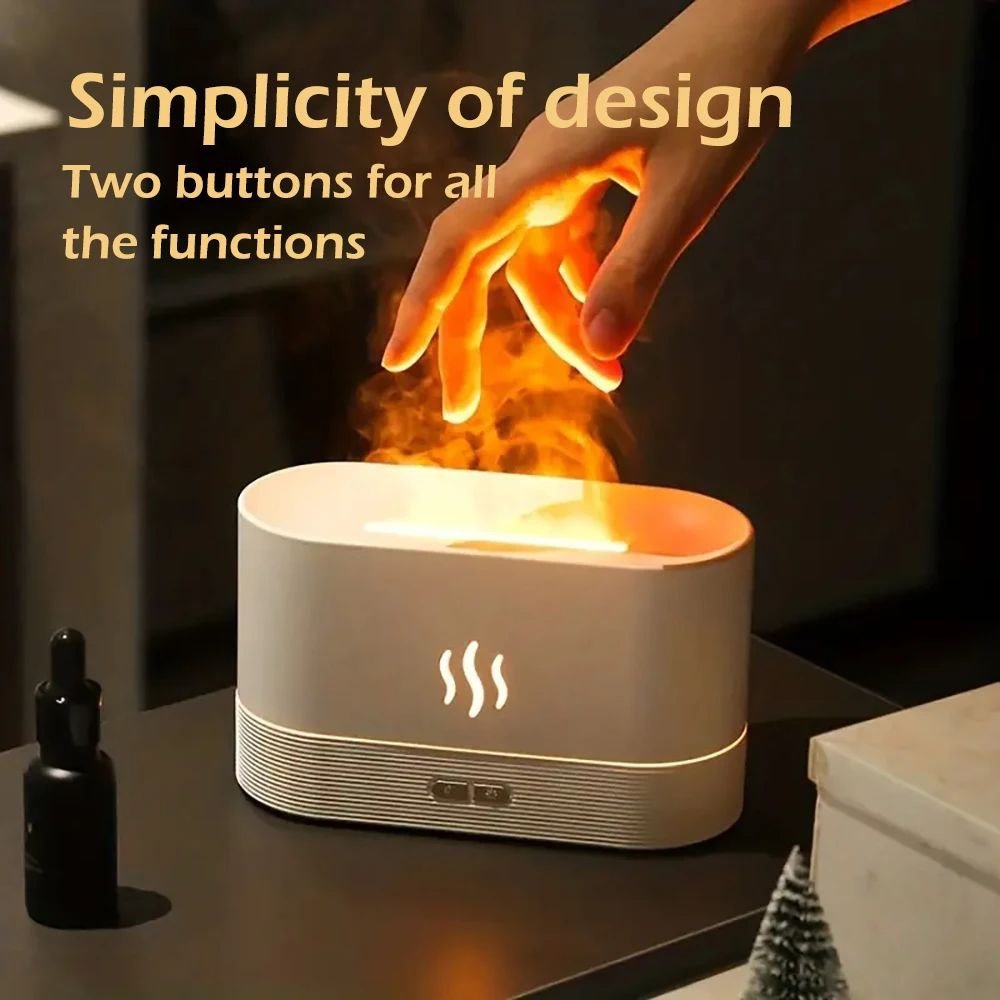 COLOURFUL FLAME AROMA DIFFUSER – Deseniam Store