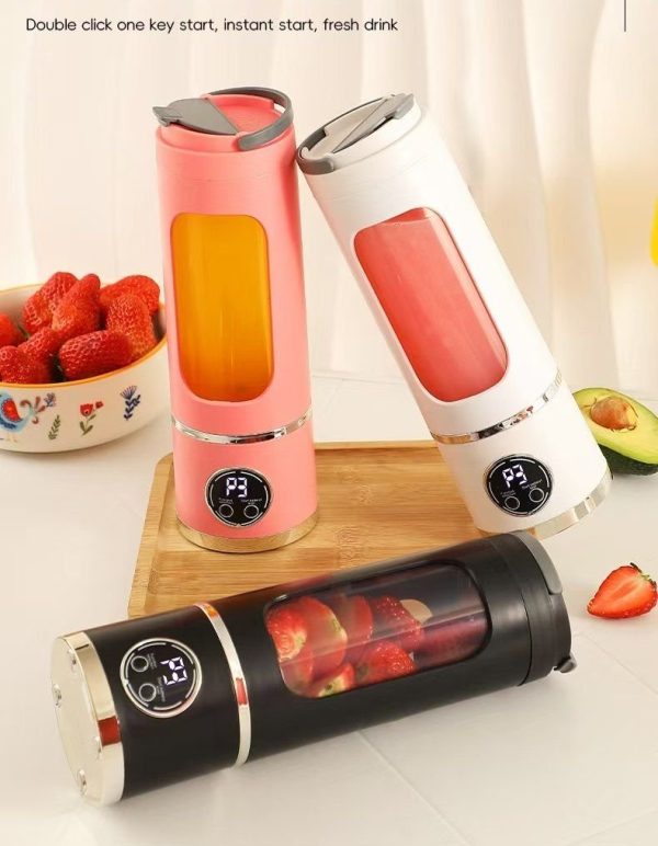 NEW DESIGN PORTABLE JUICER WITH LED DISPLAY – Deseniam Store