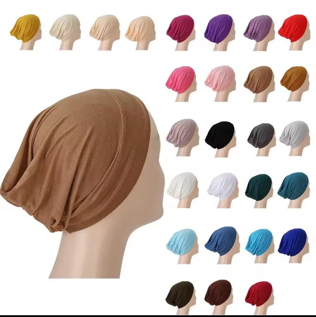 UNDER SCARF STRETCHY CAP – Deseniam Store